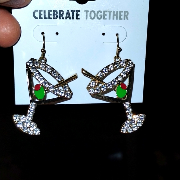 Kohl's | Jewelry | Martini Earrings | Poshmark